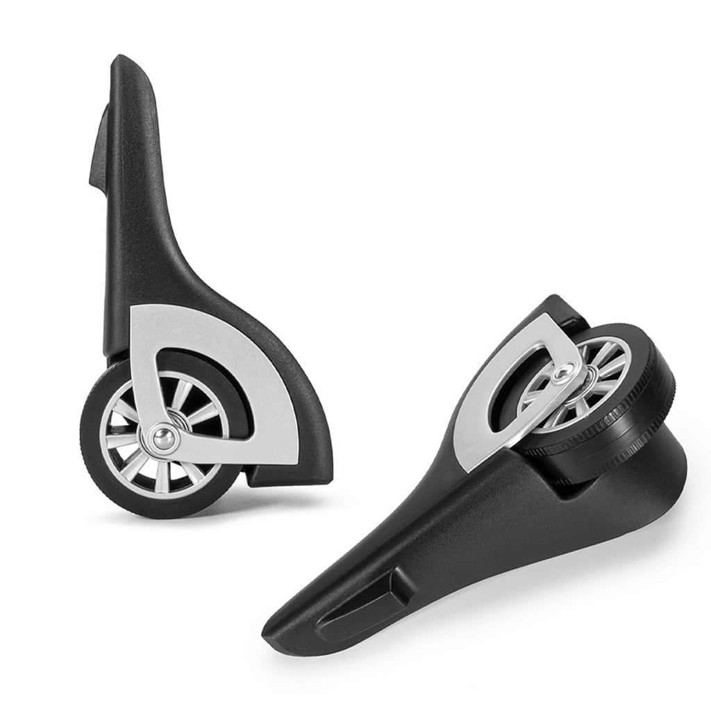 Jesscasday 1 Pair Luggages Swivels Wheels Suitcase Wheels Replacement ...