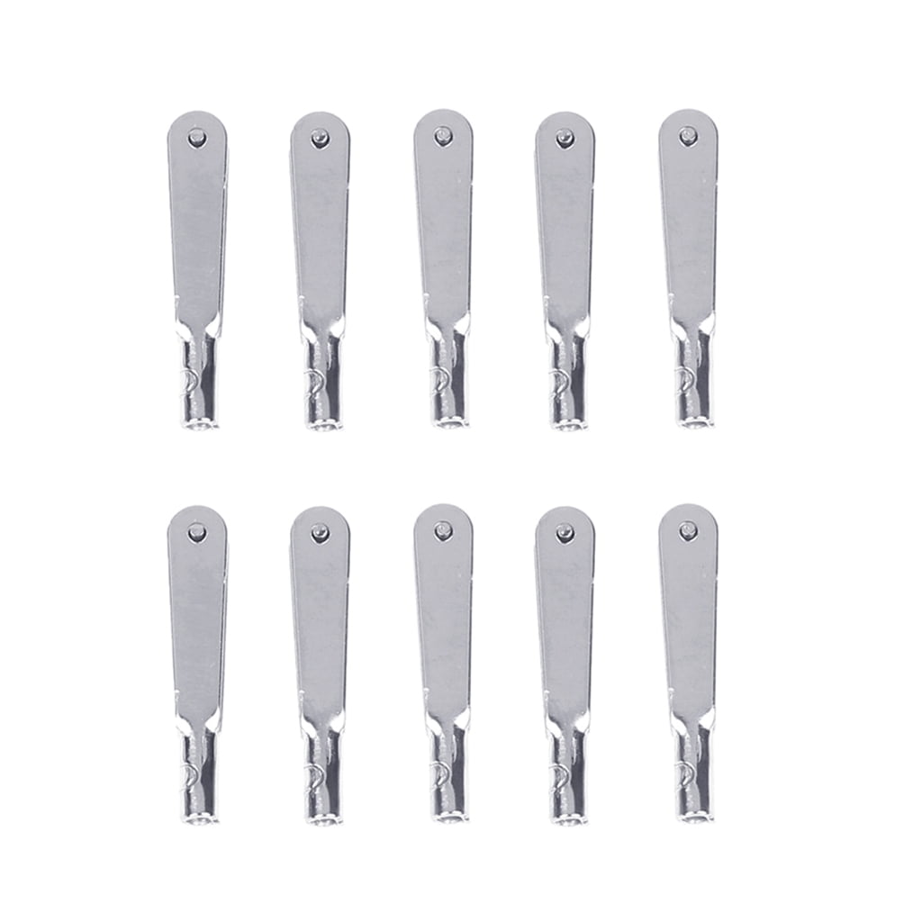 Jesscasday 10Pcs Alloy Servo Linkage Clip Metal Iron Clevis Chuck Pull ...