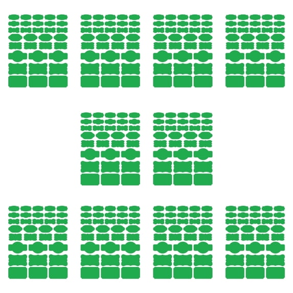 Jesscasday 10sheet/320pcs Fancy Paper Sticker Labels for Essential Oil ...