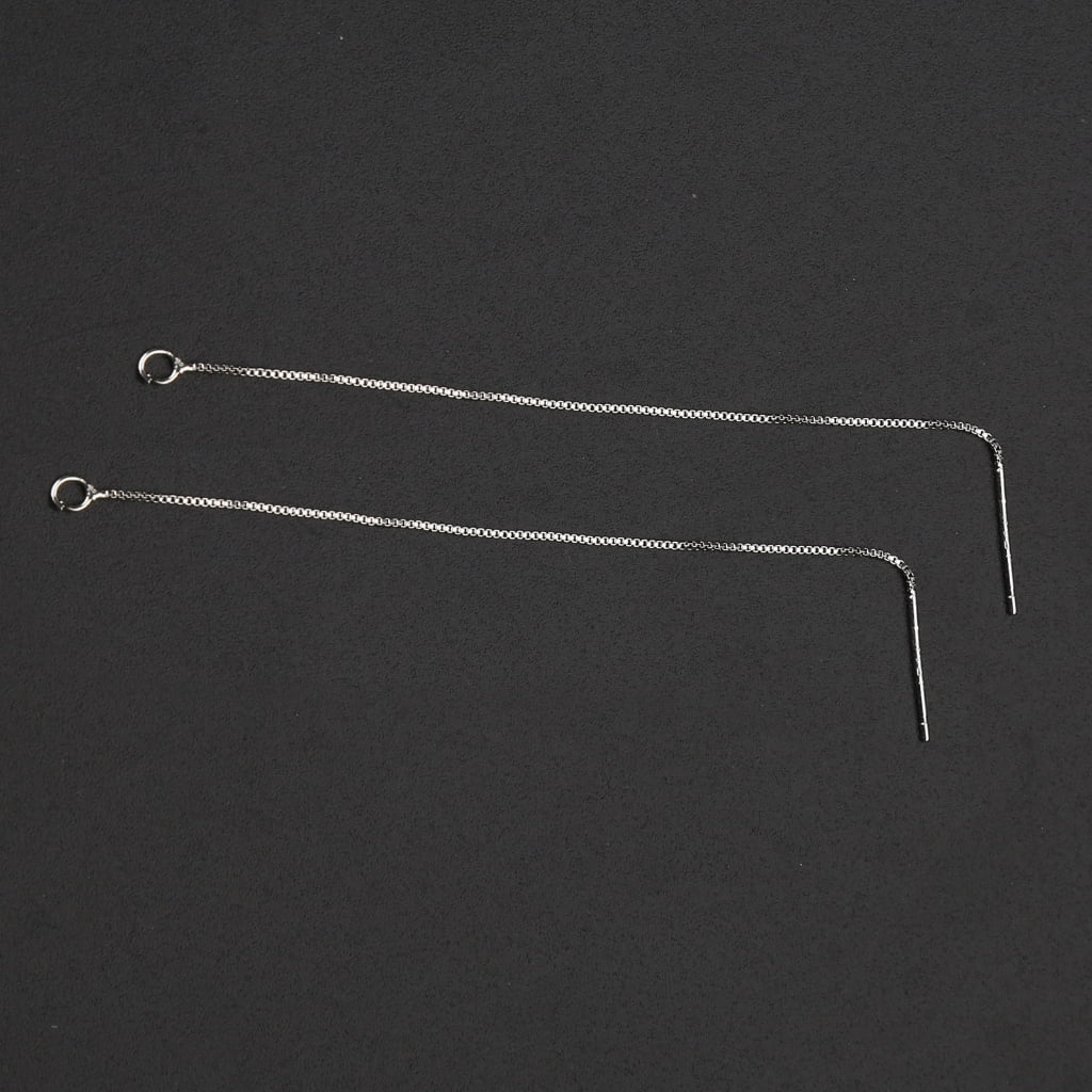 Jesscasday 11cm Ear Threads Dangling Threaded Earring Ear Threads with ...