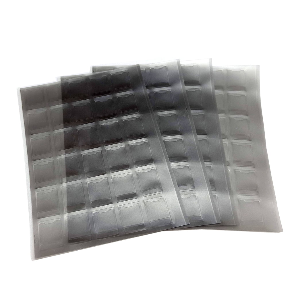 Jesscasday 120PCS Film PC Double Layer Clear Inter-axial Paper for MX ...