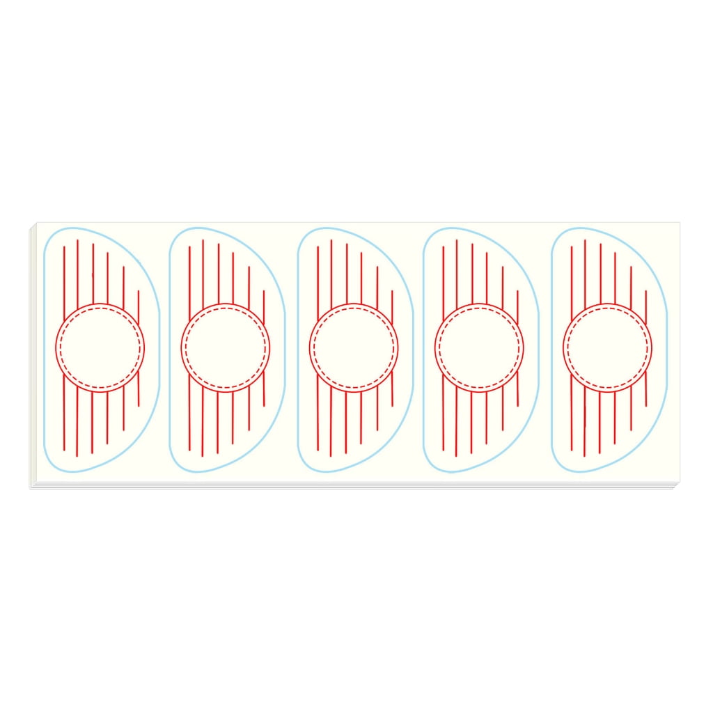 Jesscasday 125pcs Golf Club Impact Stickers Self-Teaching Sweet ...