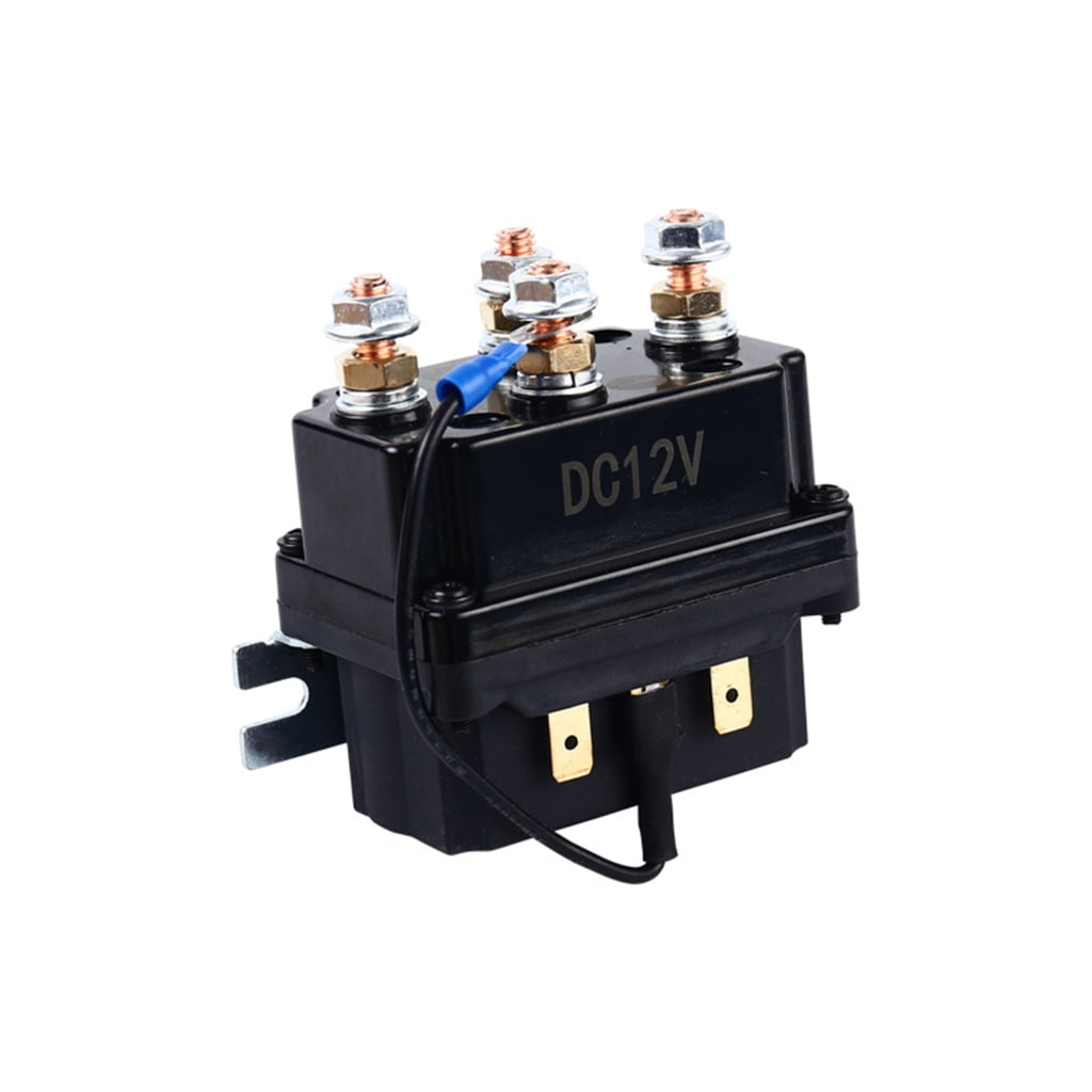Jesscasday 12V 250A Winch Remote Contactor Winch Control Solenoid ...