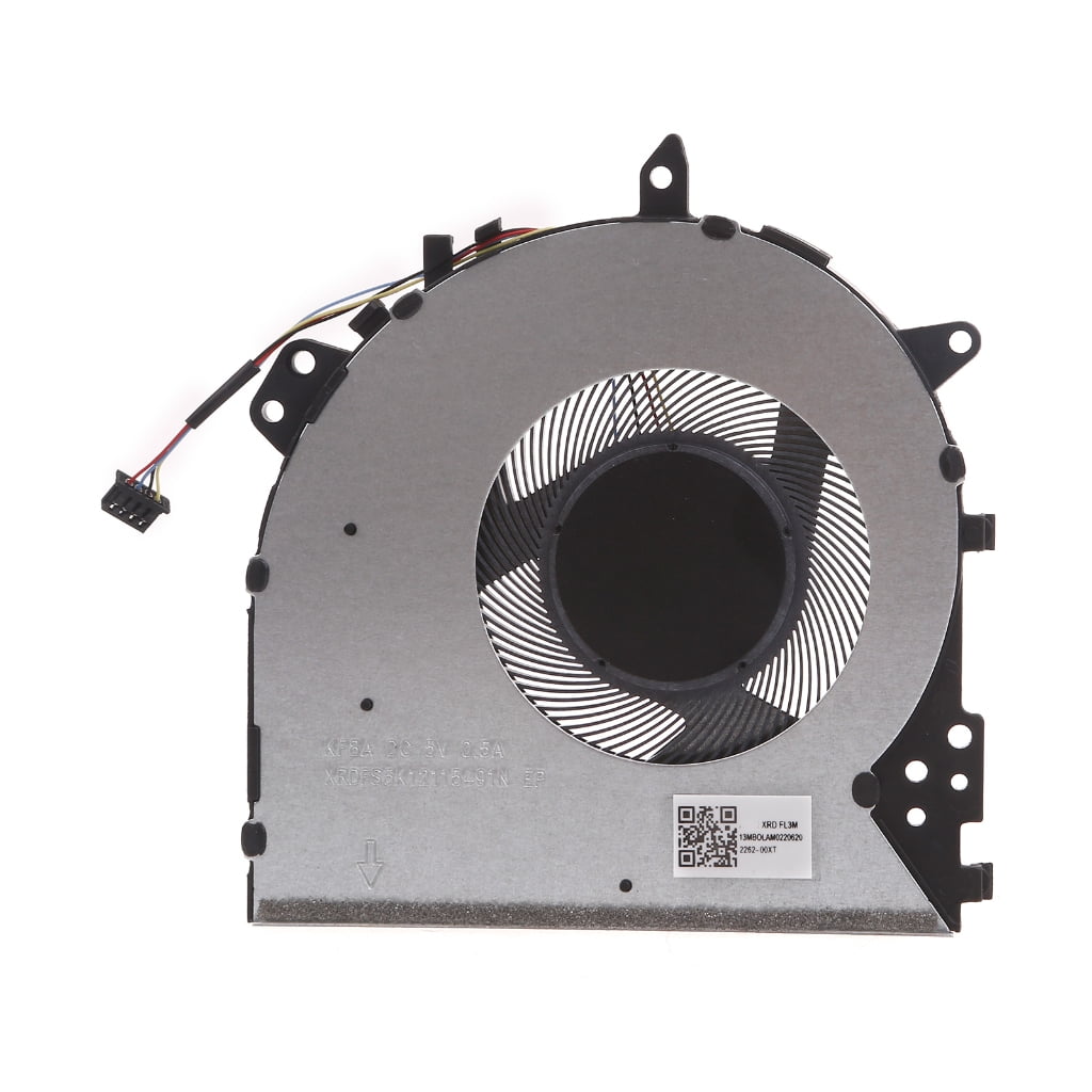 Jesscasday 1PC Laptop CPU Radiator DC5V 0.5A 4Pin Cooling Fan Quiet CPU ...