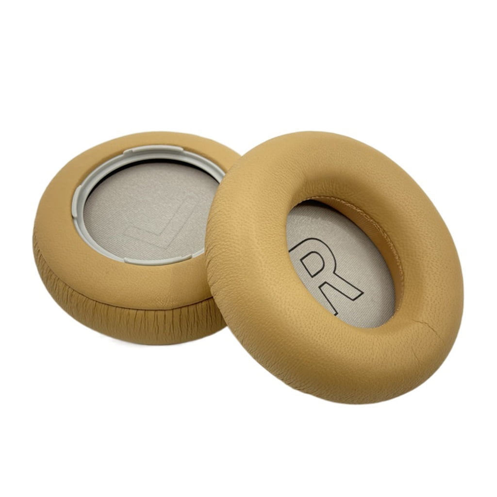 Jesscasday 2 Pieces Earphone Cover Ear Pads Lambskin Headphone Cushion ...