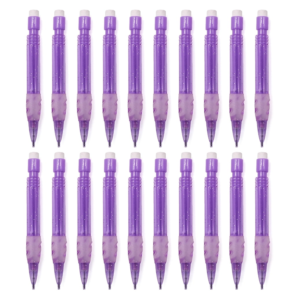 Jesscasday 20Pcs Small Mechanical Pencil 0.7MM Short Automatic Drwaing ...