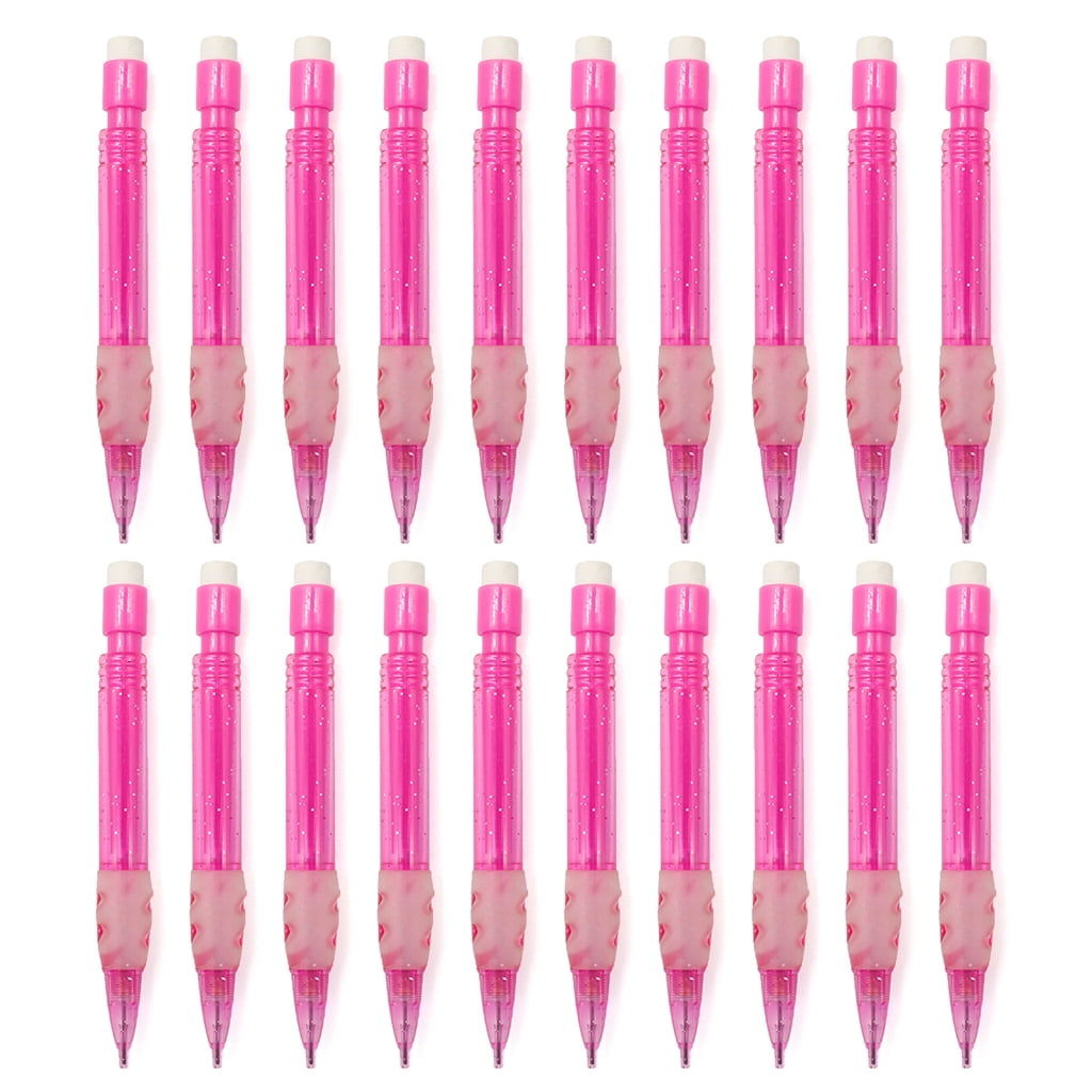 Jesscasday 20Pcs Small Mechanical Pencil 0.7MM Short Automatic Drwaing ...
