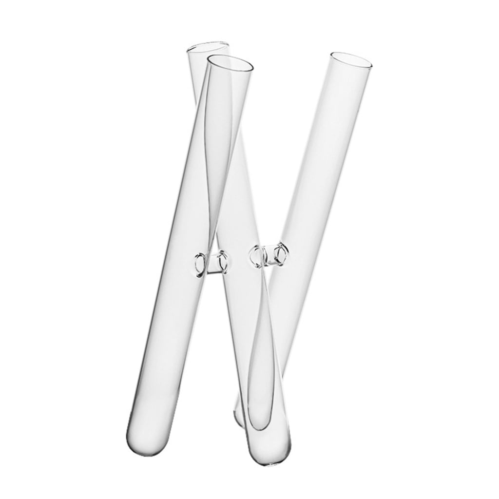 Jesscasday 3/4 Test Tube Glass Vases for DIY Flower Arrangements Plant ...