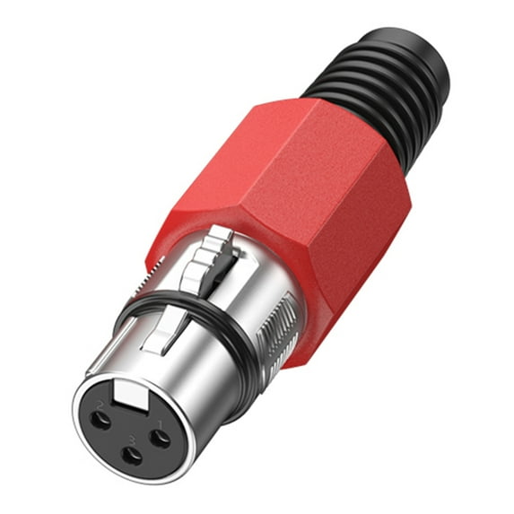 Jesscasday 3Pin Cable Connector 3Pin Male And Female Plug For Sound ...
