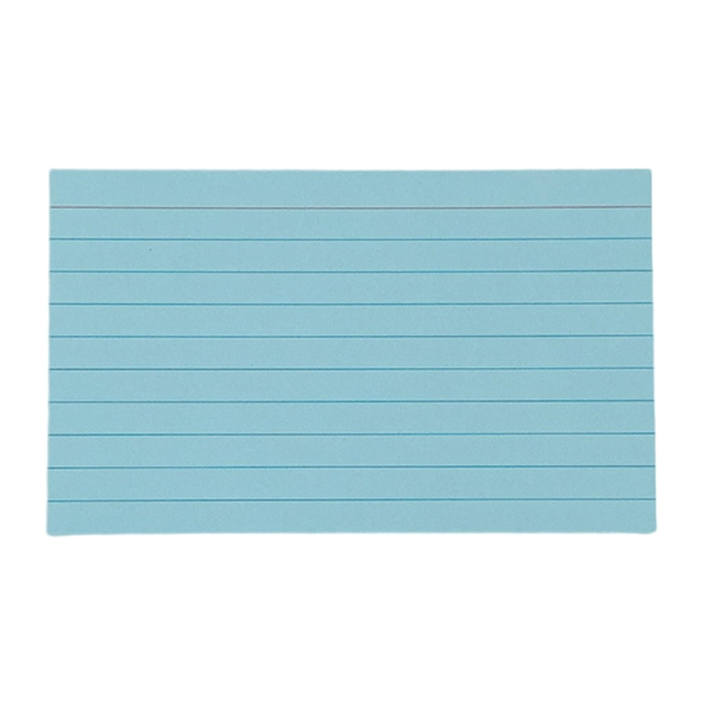 Jesscasday 3x5Inch Ruled Study Card Note Card Vocabulary Card Lined ...