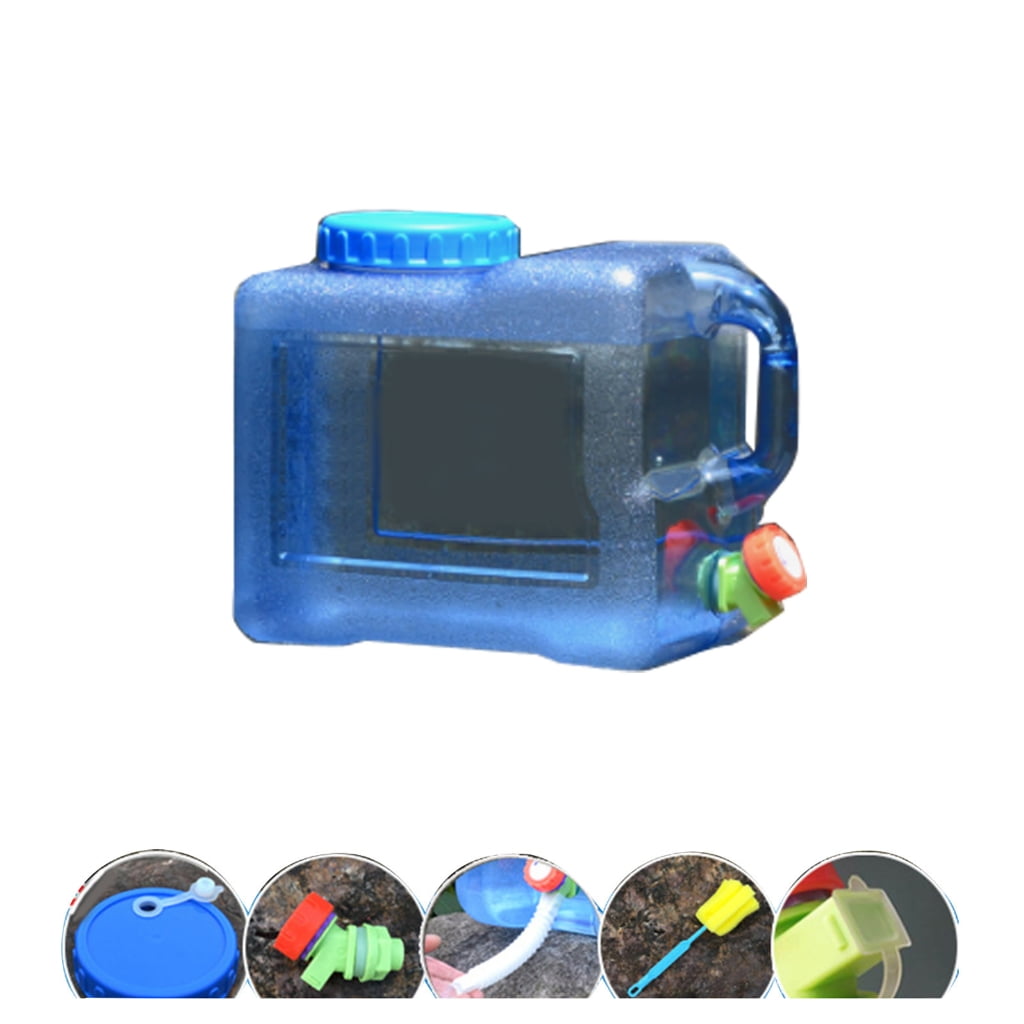Jesscasday 5/8/10/12/15L Plastic Water Container Tanks with Tap Outdoor ...