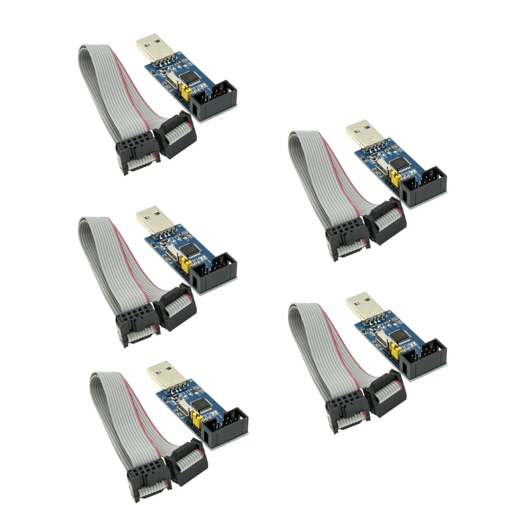 Jesscasday 51 AVR USB ISP Microcontroller Programming Tool - Quick Download Speed - Walmart.com