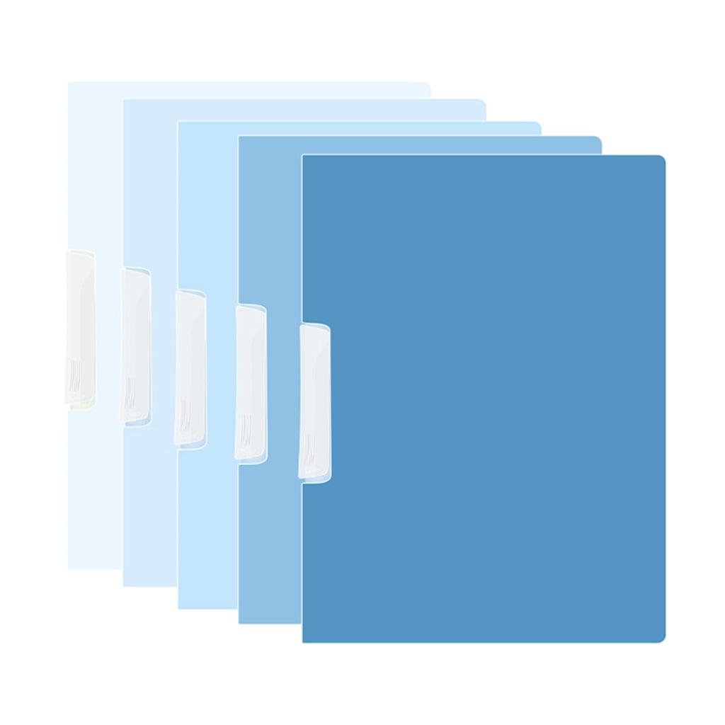 Jesscasday 5Pcs File Folders Report Cover Set, 50 Sheets Capacity ...