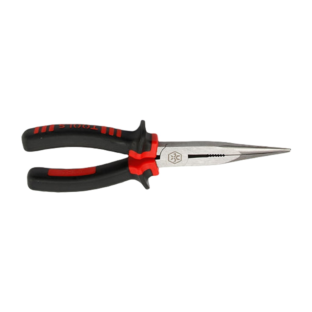 Jesscasday 6/8 Inch Spring Loaded Long Nose Pliers for Precisions Tasks ...