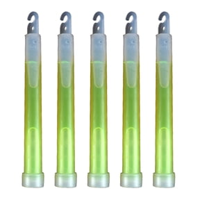 GLOW PRO (4 Pack) Green Glow Sticks | 12 Hour Continuous Light | Easy ...