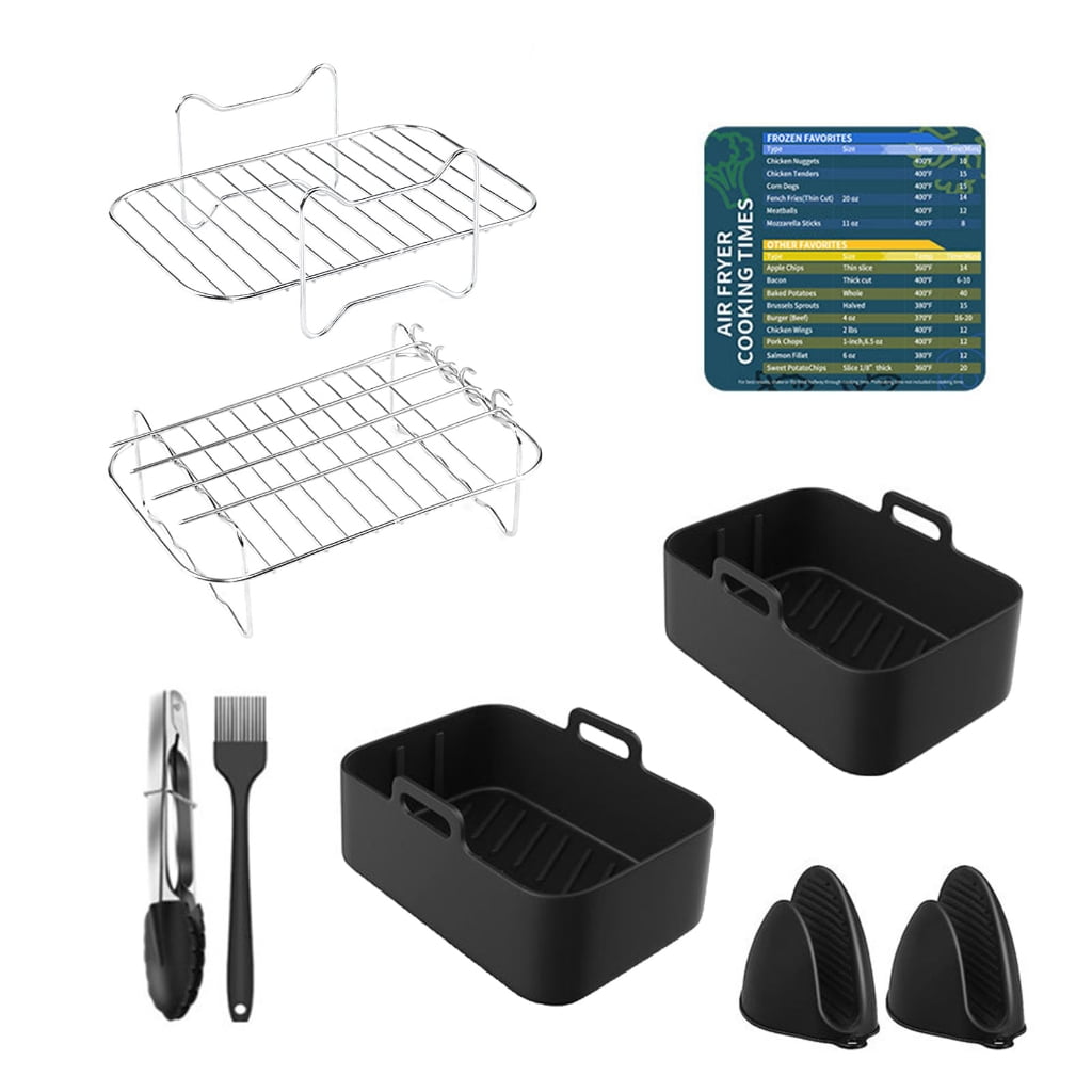 Jesscasday Air Fryer Rack For DZ401 Accessories Stainless Stackable ...