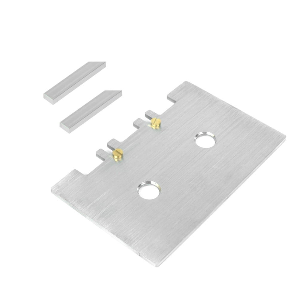 Jesscasday Aluminum Alloy Metal Check Bar with Head & Guide Gauge ...