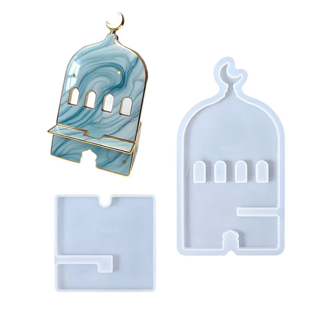 Jesscasday Artistic H Shape Phone Stand Mold Removable Design For ...