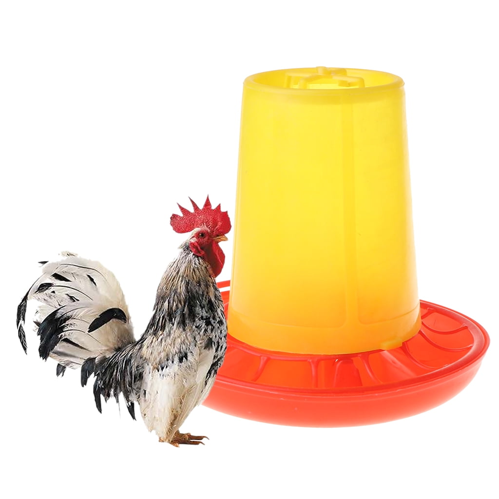 Jesscasday Automatic Poultry Chicken Food Dispenser Automatic Chicken ...