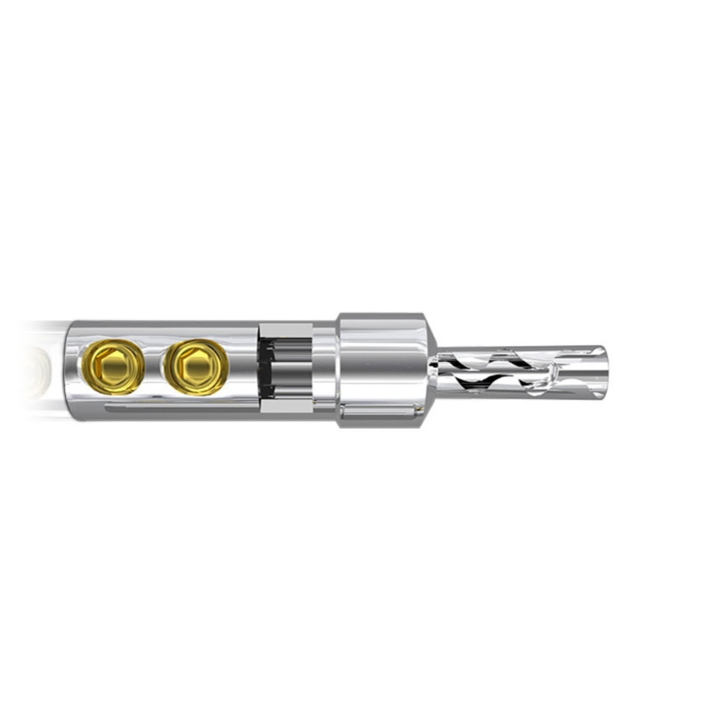 Jesscasday Banana Plug Solderless/Weldable Speaker Wire Connector ...