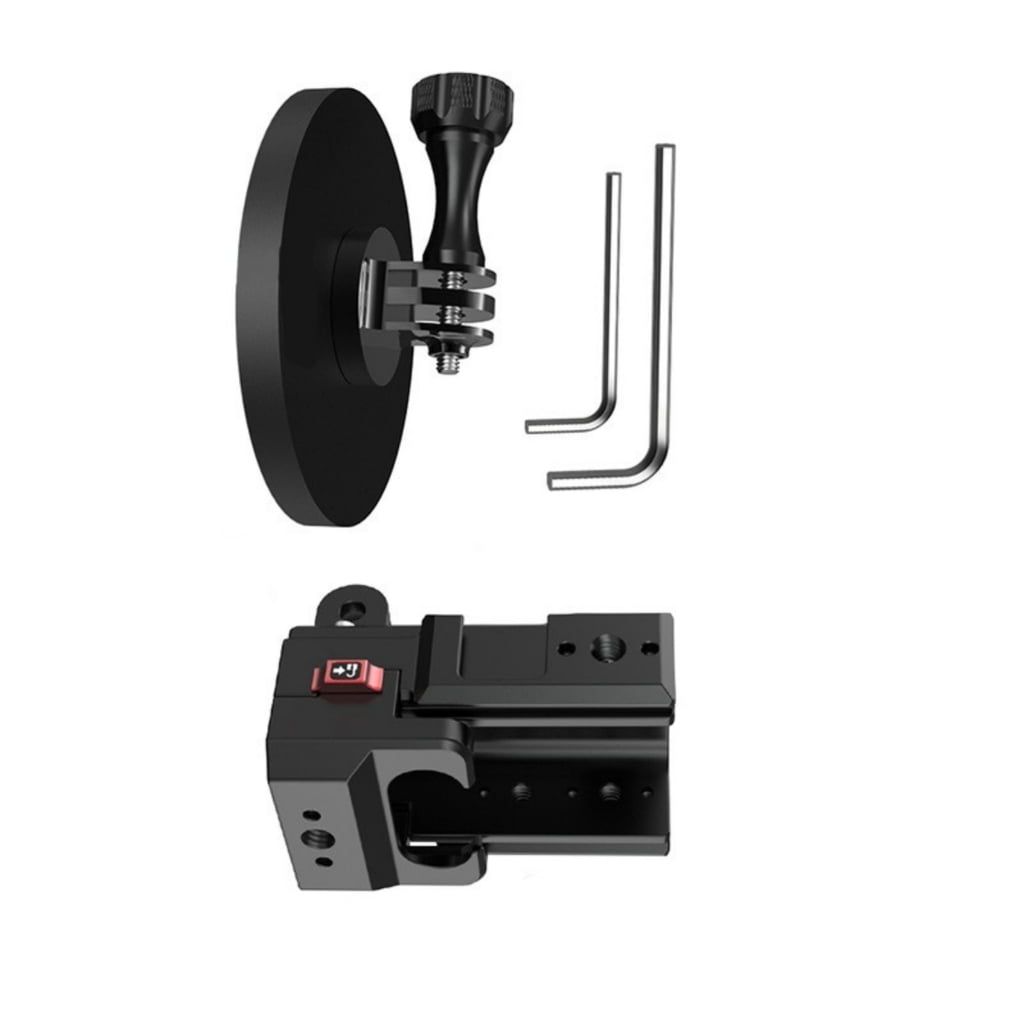 Jesscasday Bike Mount For Action Camera Aluminum Shockprood Stabilized 360 degree Rotations And ...