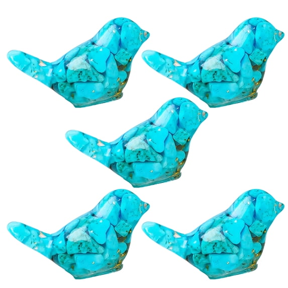 Jesscasday Bird Figurines Contemporary Bird Shape Crystal Display ...