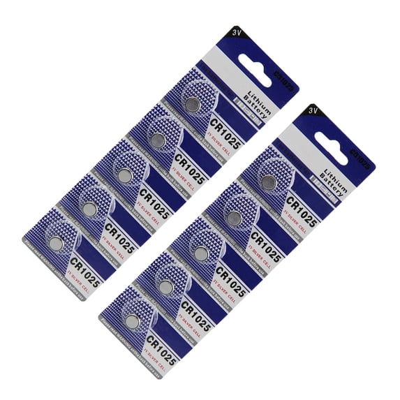 Jesscasday CR1025 3V Lithium Battery Highly Capacity Coin Cells Battery ...