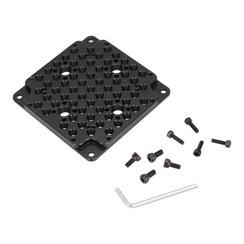 Jesscasday Camera Cheese Mounting Plate Top Plate Stabilizer 75mm VESA ...