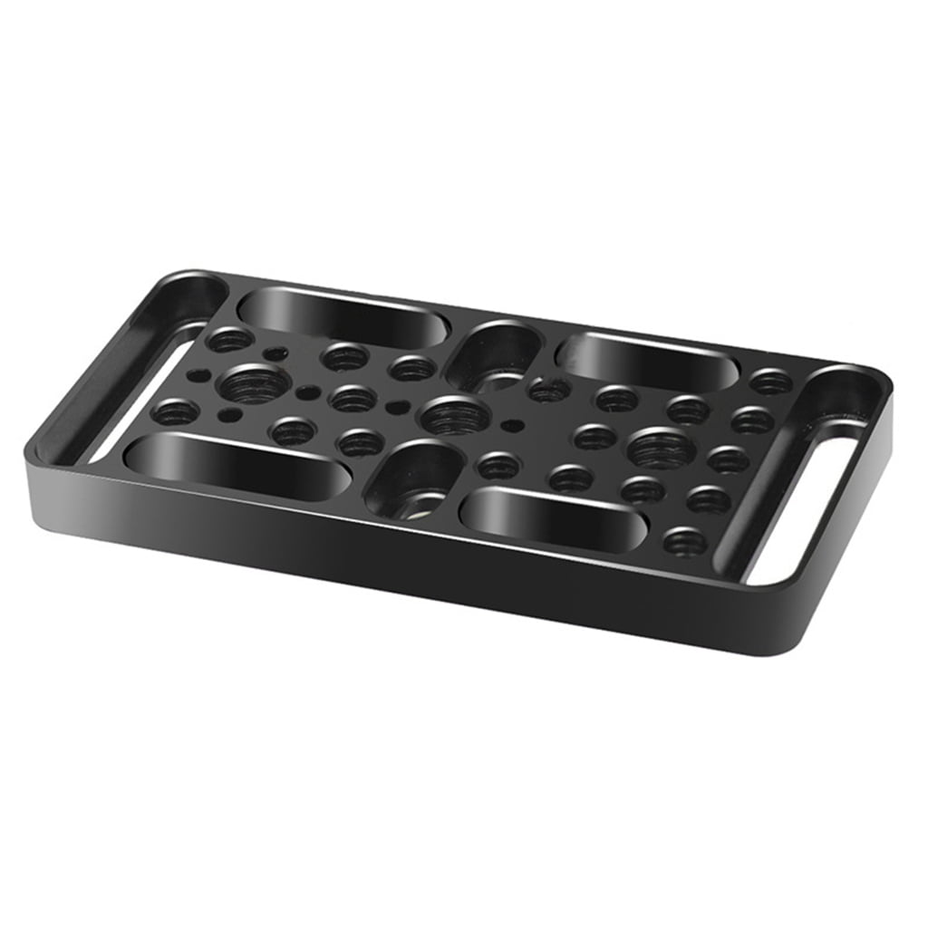 Jesscasday Camera Mount Quick Release Cheese Plate Cold Shoe, 3/8In 1 ...