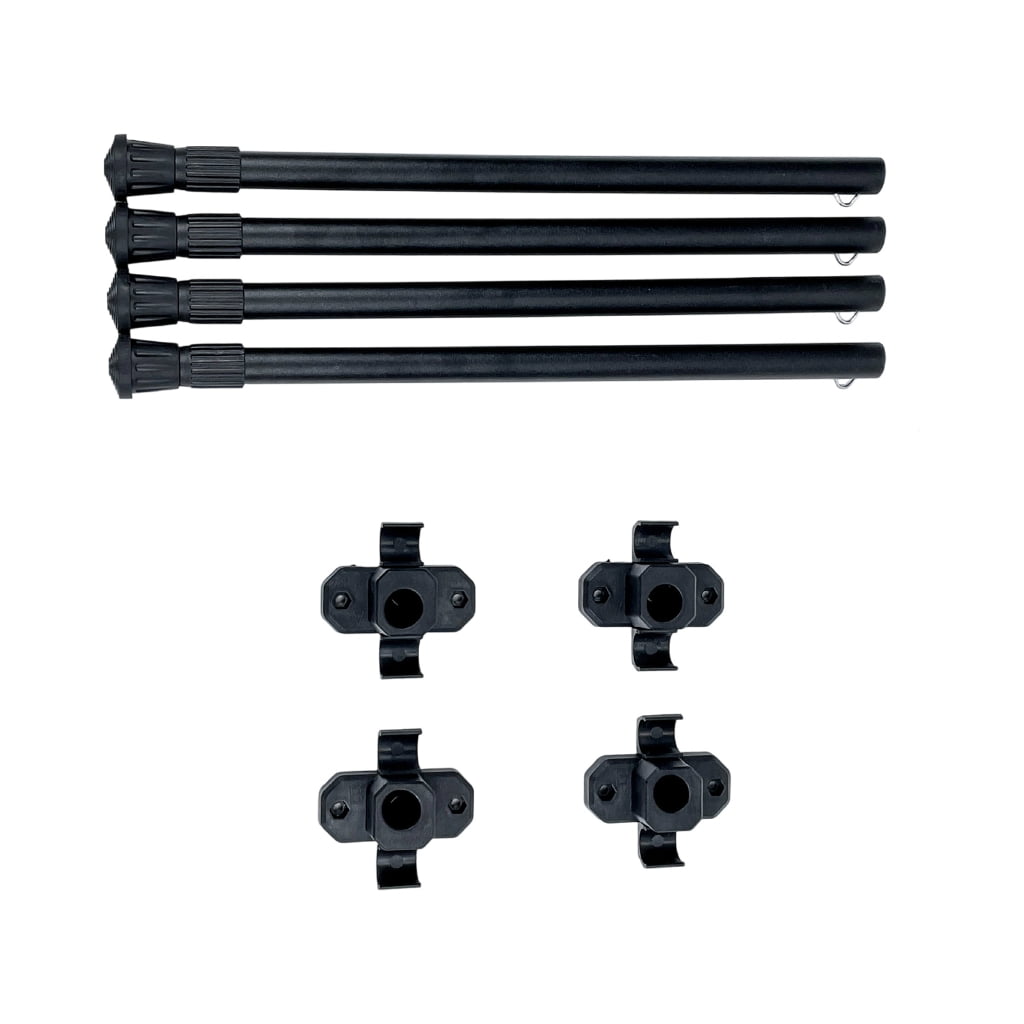Jesscasday Camping Table Legs System Telescoping Height Setting Quick ...