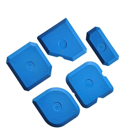 Jesscasday Caulking Scrapers Tool Fill Gaps Caulking Tool Set of 5 ...