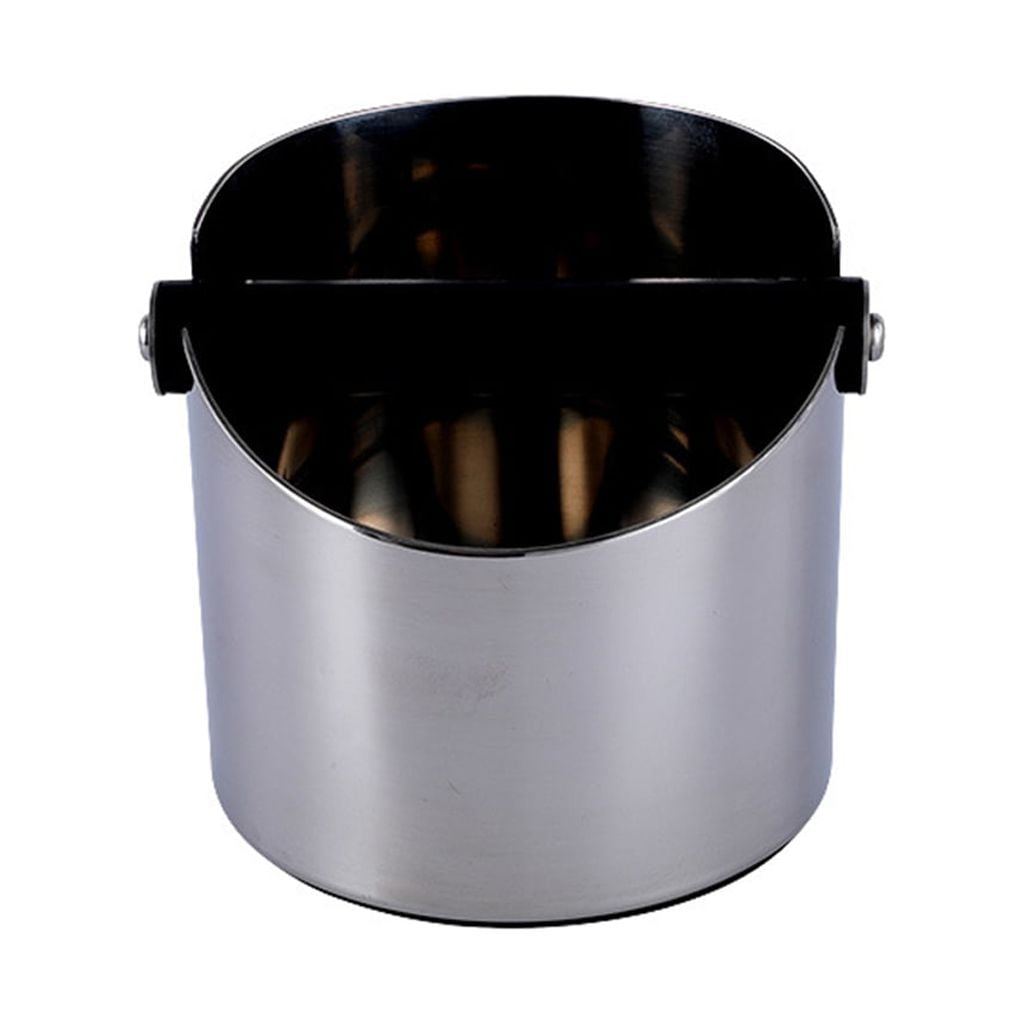 Jesscasday Coffee Knocking Box Espresso Knock Barrel Stainless Steel ...