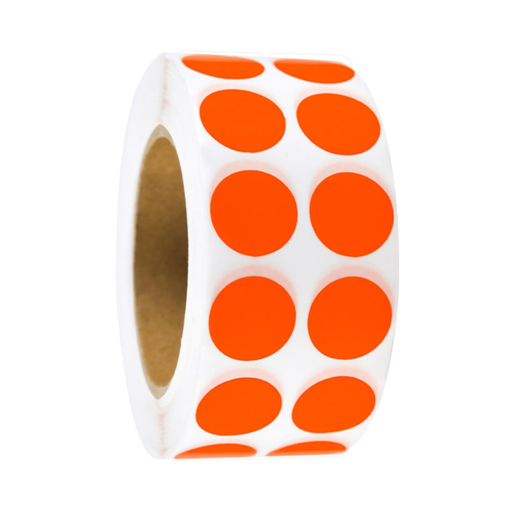 Jesscasday Colored Dot Sticker Colorful Coding Label Sticker Coding ...