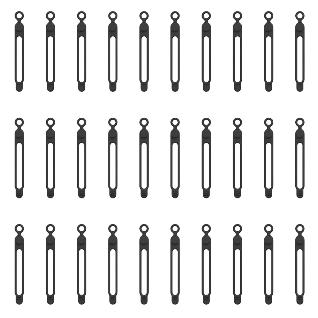 Jesscasday Colorful Silicone Wire Ties Tangles Resistant Chargers Cable ...