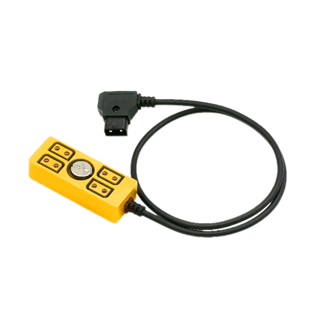 Jesscasday Dtap Spliter Cord with Color Coded Power Branch Male to 4 ...