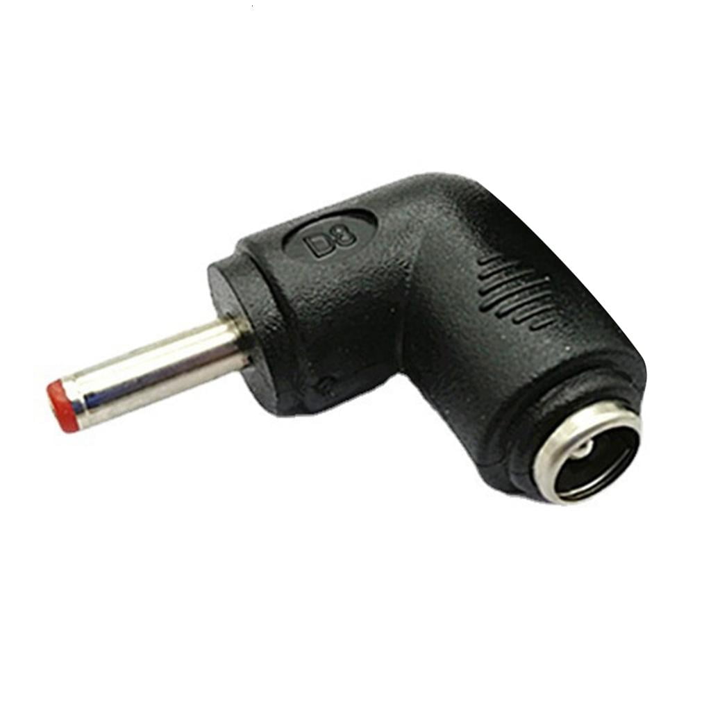 Jesscasday DC5521 to DC35135 Conversion Head 90 Degree Female to Male ...