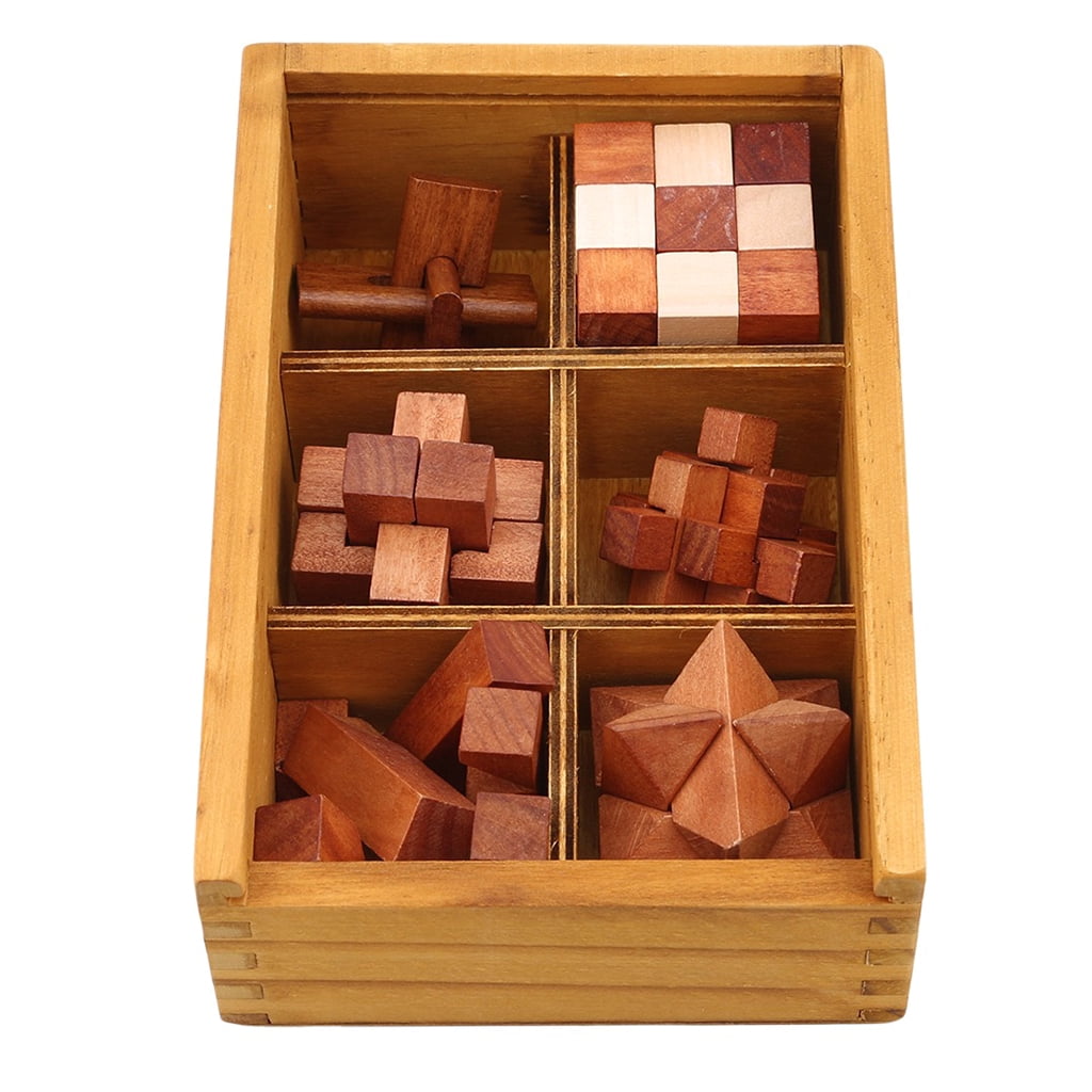 Jesscasday Disassembled Puzzle Toy Lu Ban Lock Boys Girls Intelligence ...
