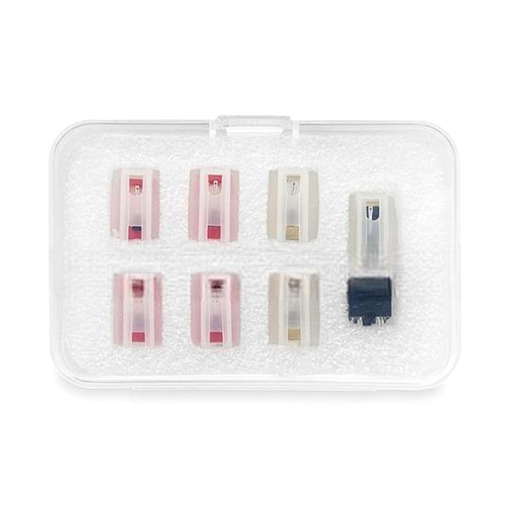 Jesscasday Double Color Record Player Needle Set for Turntables and ...