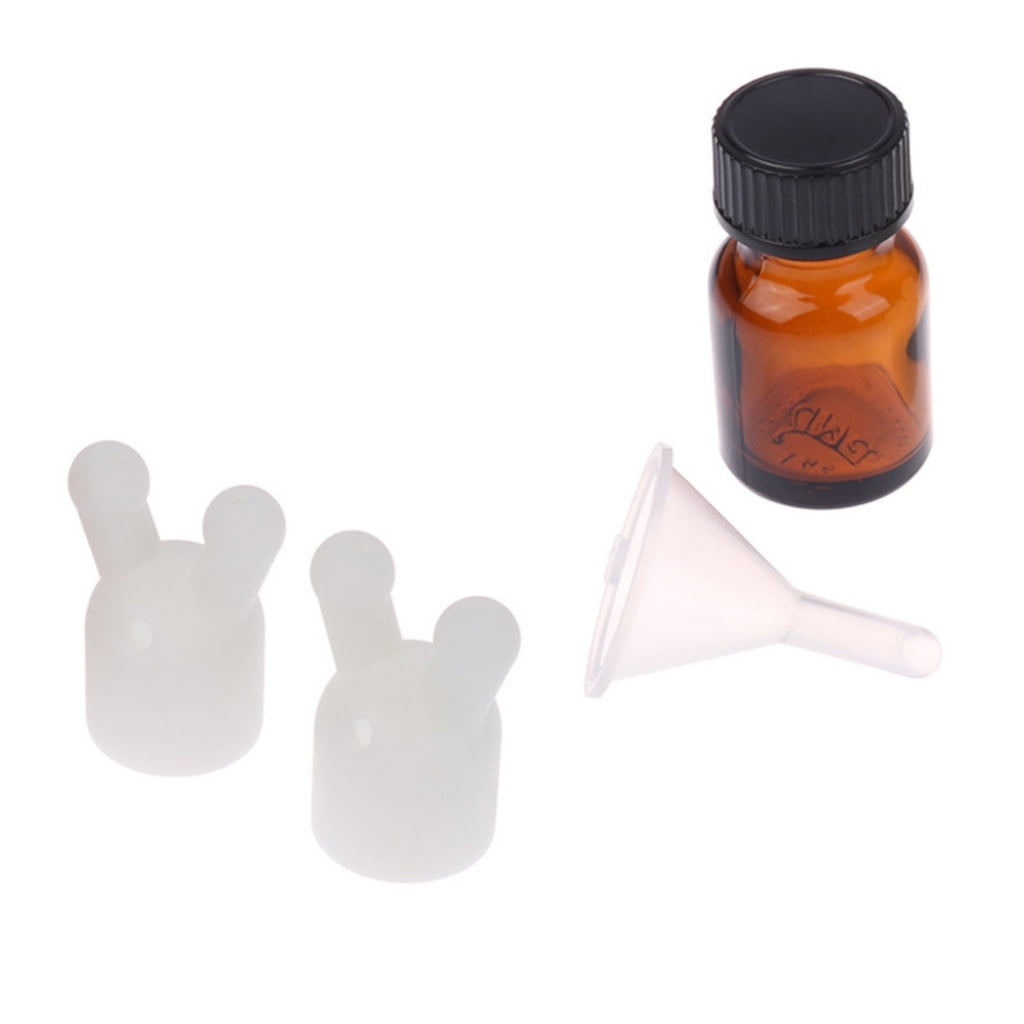 Jesscasday Double Hole Nasal Inhaler Set with Refillable Bottles Aromas ...