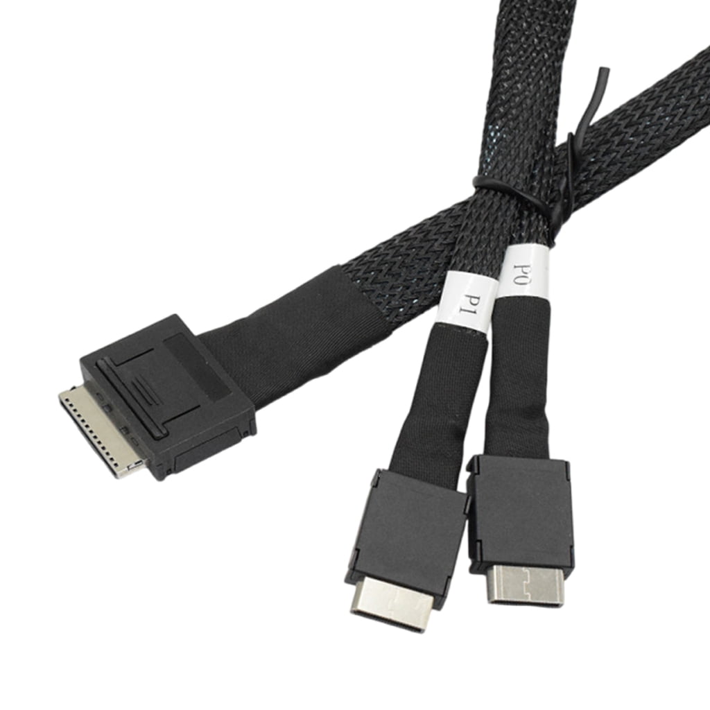 Jesscasday Efficient Data Center Cable SFF8611 8i to SFF8611 4ix2 Cord ...