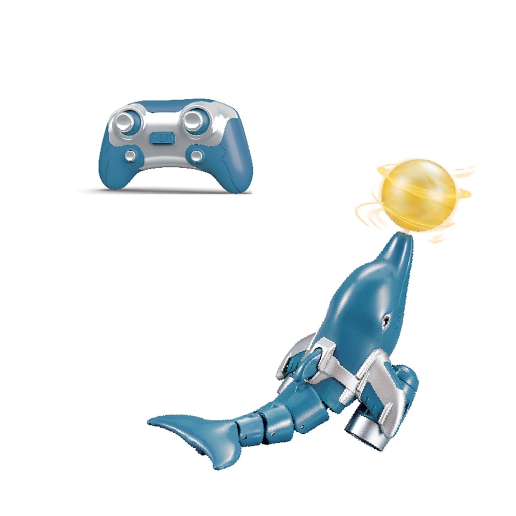 Jesscasday Electric Dolphin Boat Model Dolphin Animal Toy Pool Lake Toy ...