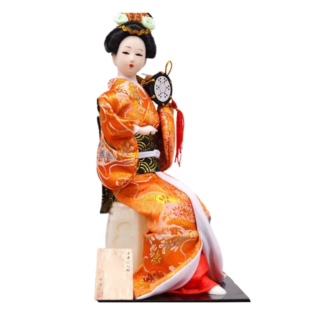 Jesscasday Elegant Kimono Dolls With Hand Paint Japanese Humanoids ...