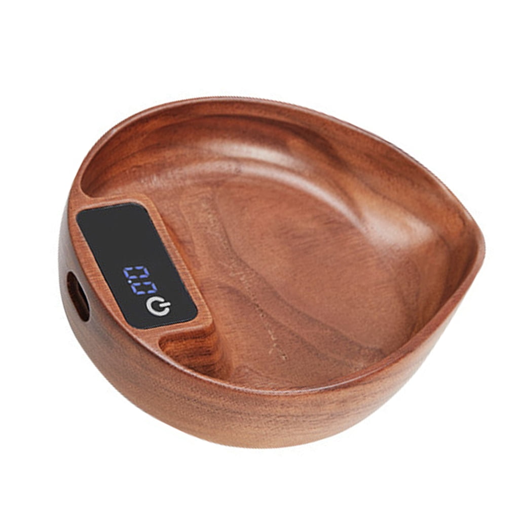 Jesscasday Elegant Kitchen Scale Electric Espresso Scale Wood Texture ...