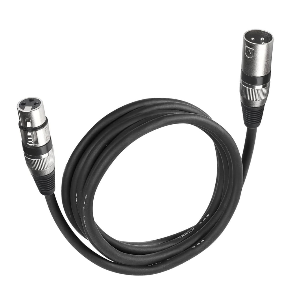 Jesscasday Flexible XLRs Microphones Extension Cable Male to Female ...