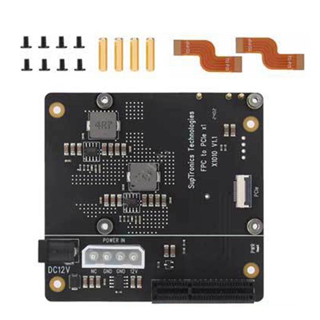 Jesscasday For RPi 5 PCIe Expansion Board With Standard PCIe Slot X1010 ...