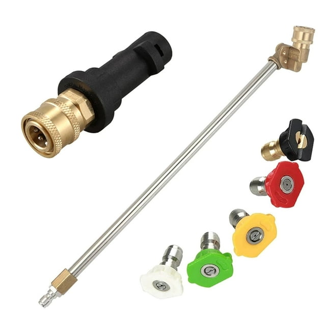 Jesscasday High Pressure Extension Rod Set with 5 Nozzles Pressure ...