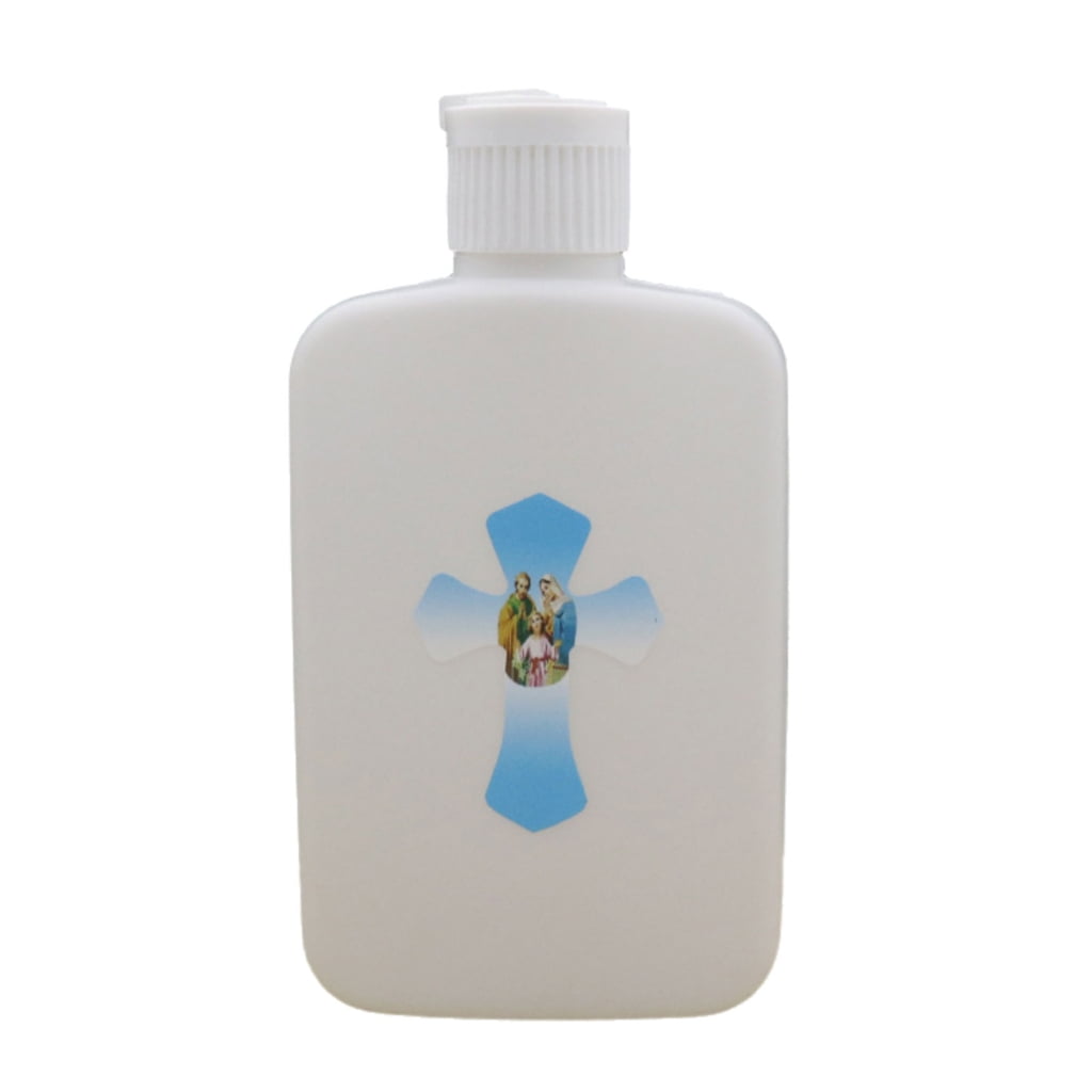 Jesscasday Holy Water Bottle Refillable Holy Water Container Church ...
