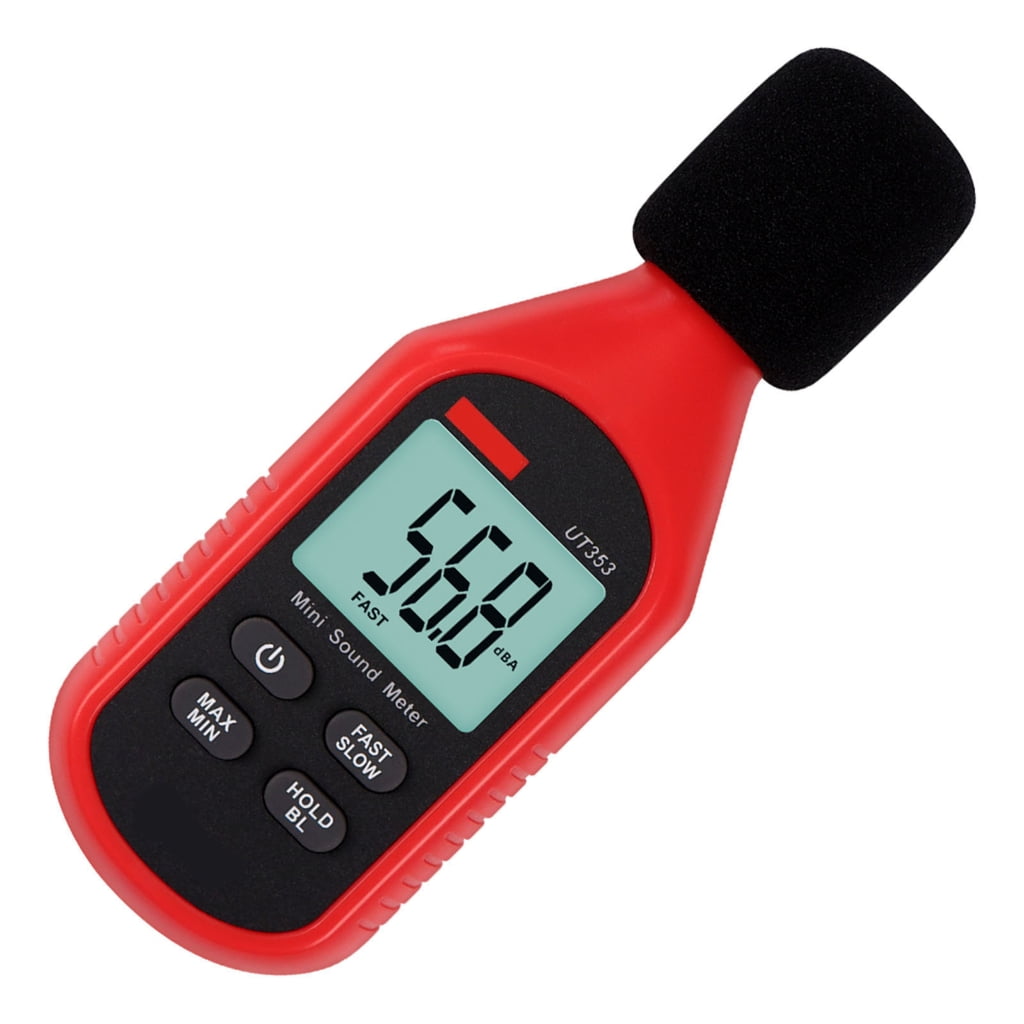 Jesscasday Home Sound Level Meter Noise Detector with LCD Display ...