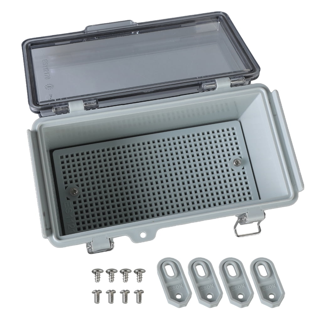 Jesscasday Junction Box Waterproof Clear Cover Indoor Outdoor Cable ...