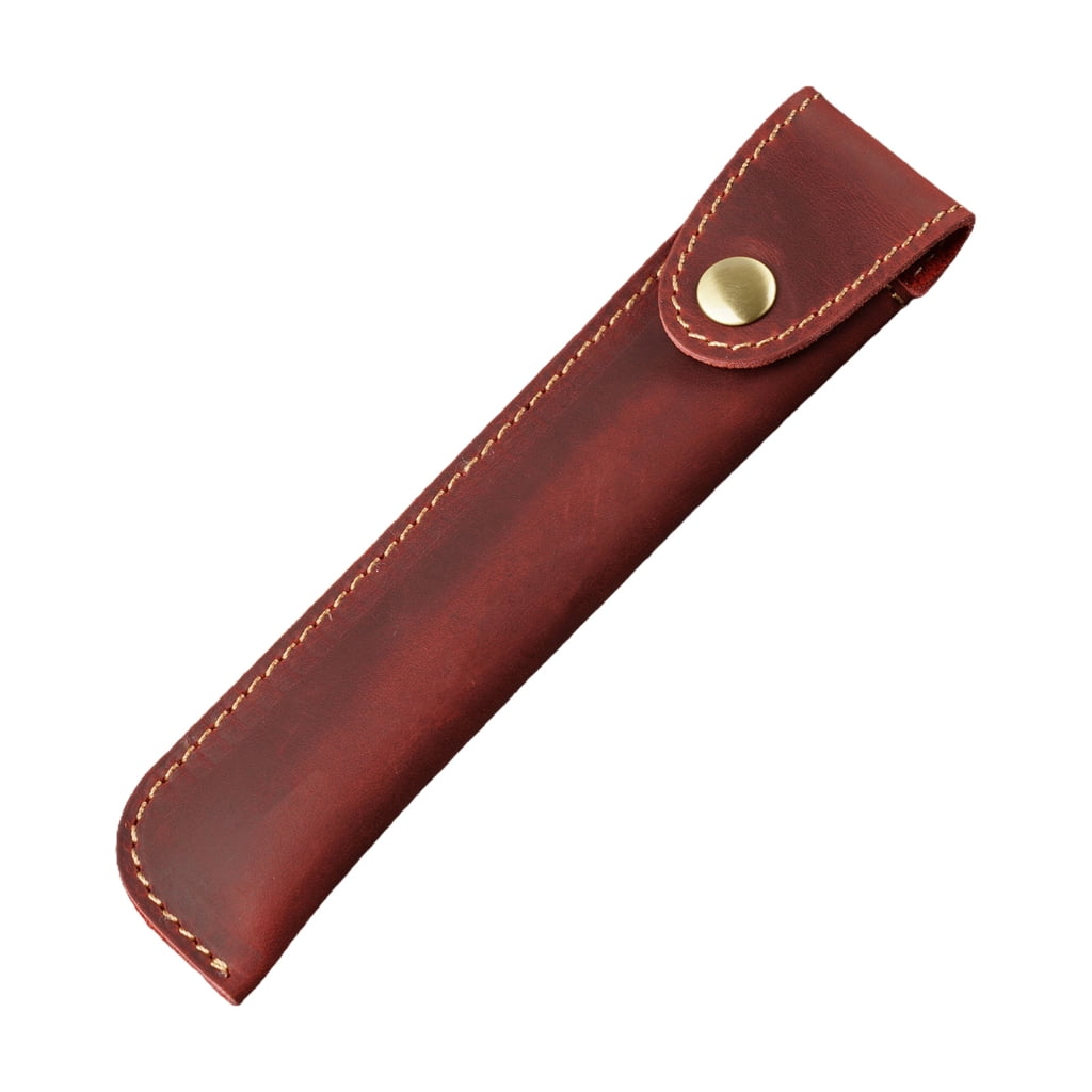 Jesscasday Leather Pen Holder Fountain Pen Sleeve Leather Pen Case ...